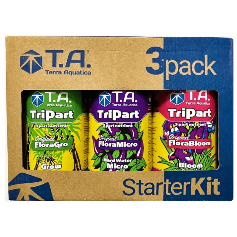 Terra Aquatica - 3pack TriPart Hard Water starterkit - Superseeds.dk