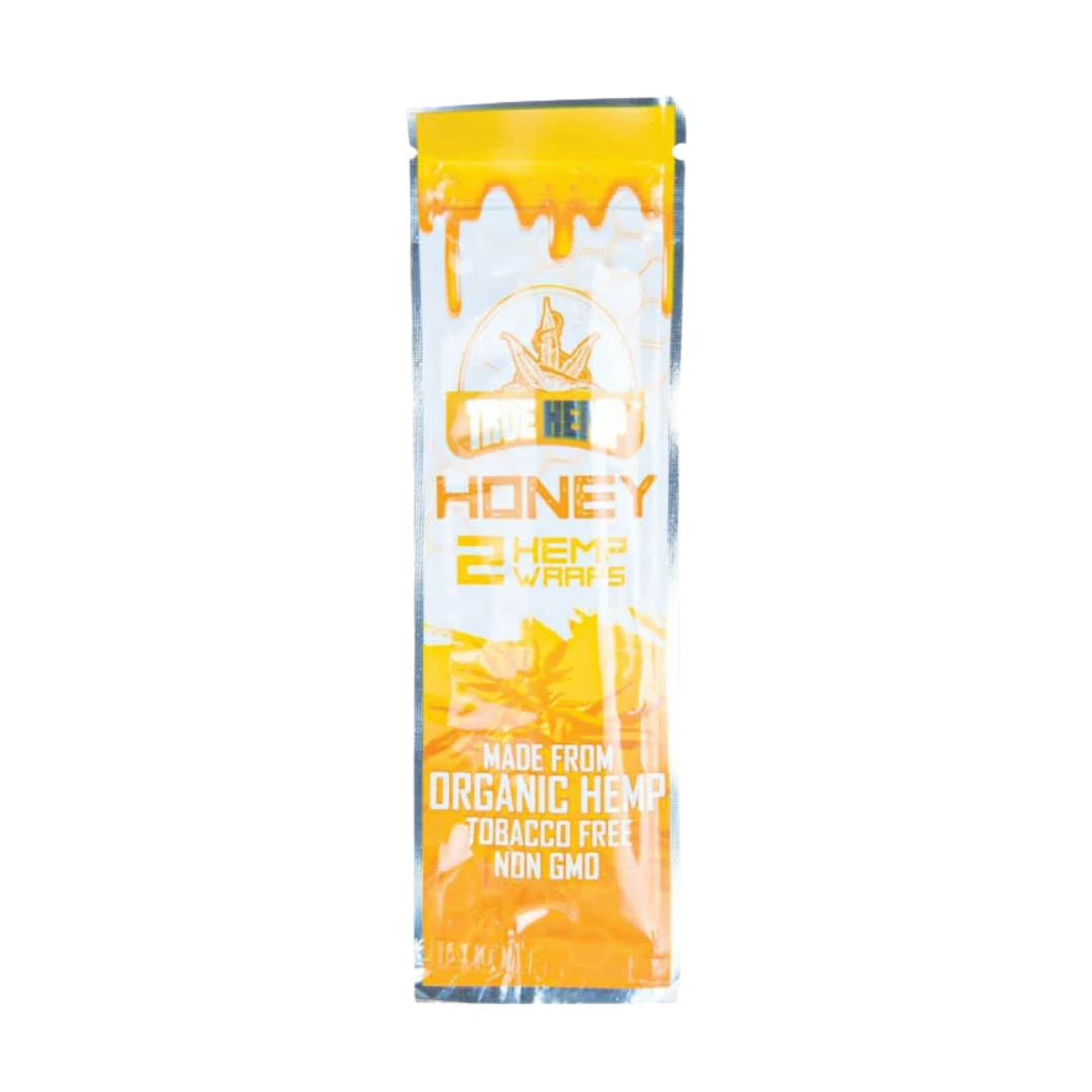 True Hemp Blunt Wrap - Honey - Superseeds.dk
